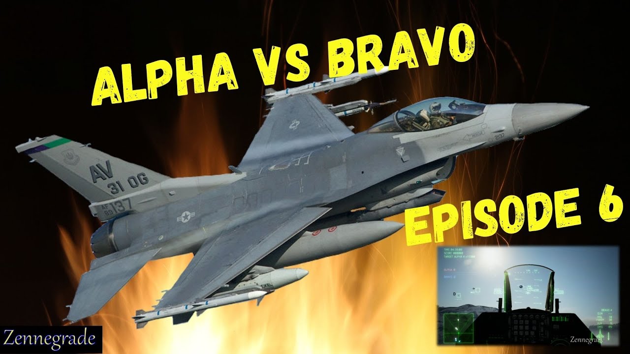 Alpha vs Bravo - Episode 6 | 4v3 Alpha Team vs Bravo Team | Ace Combat ...