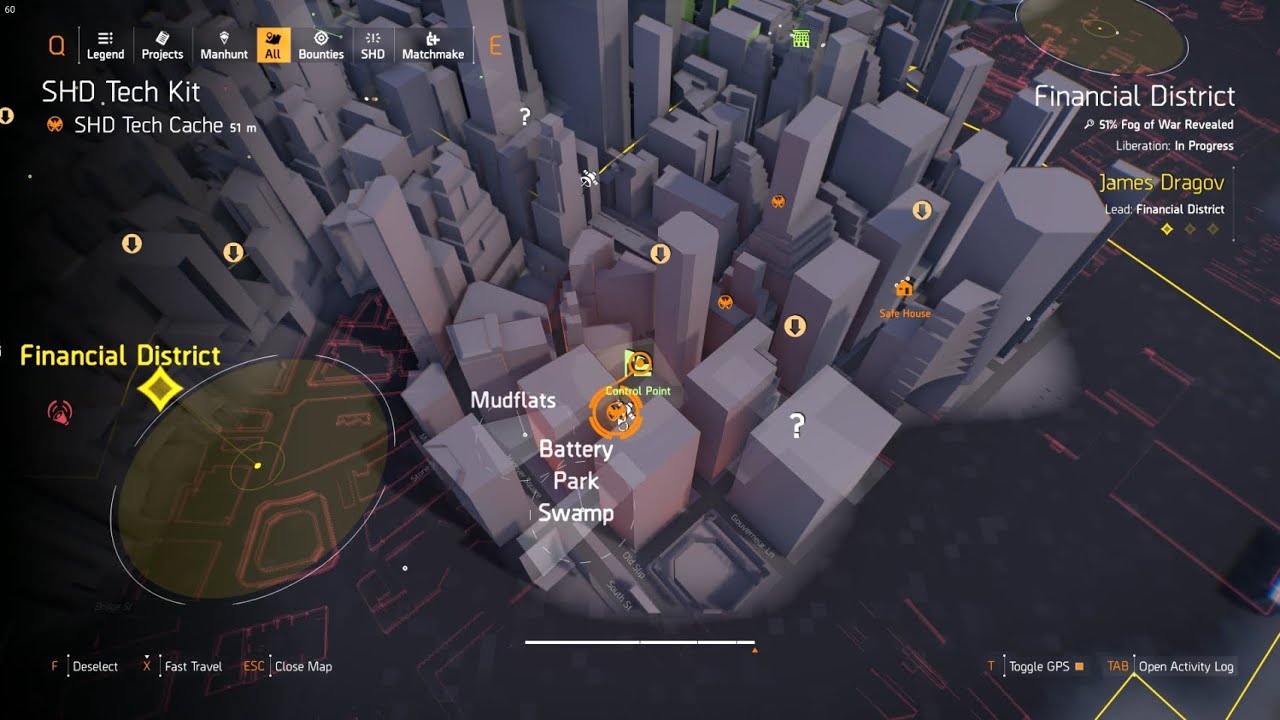 Tom Clancy's The Division 2 Financial District SHD Tech Cache #4 - YouTube