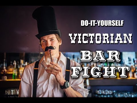 Staging a Victorian Bar Fight for a Friend - YouTube