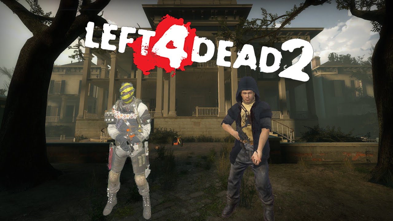Left 4 dead 2 Hunting down louis as a ellis hunter with zoey as a ...