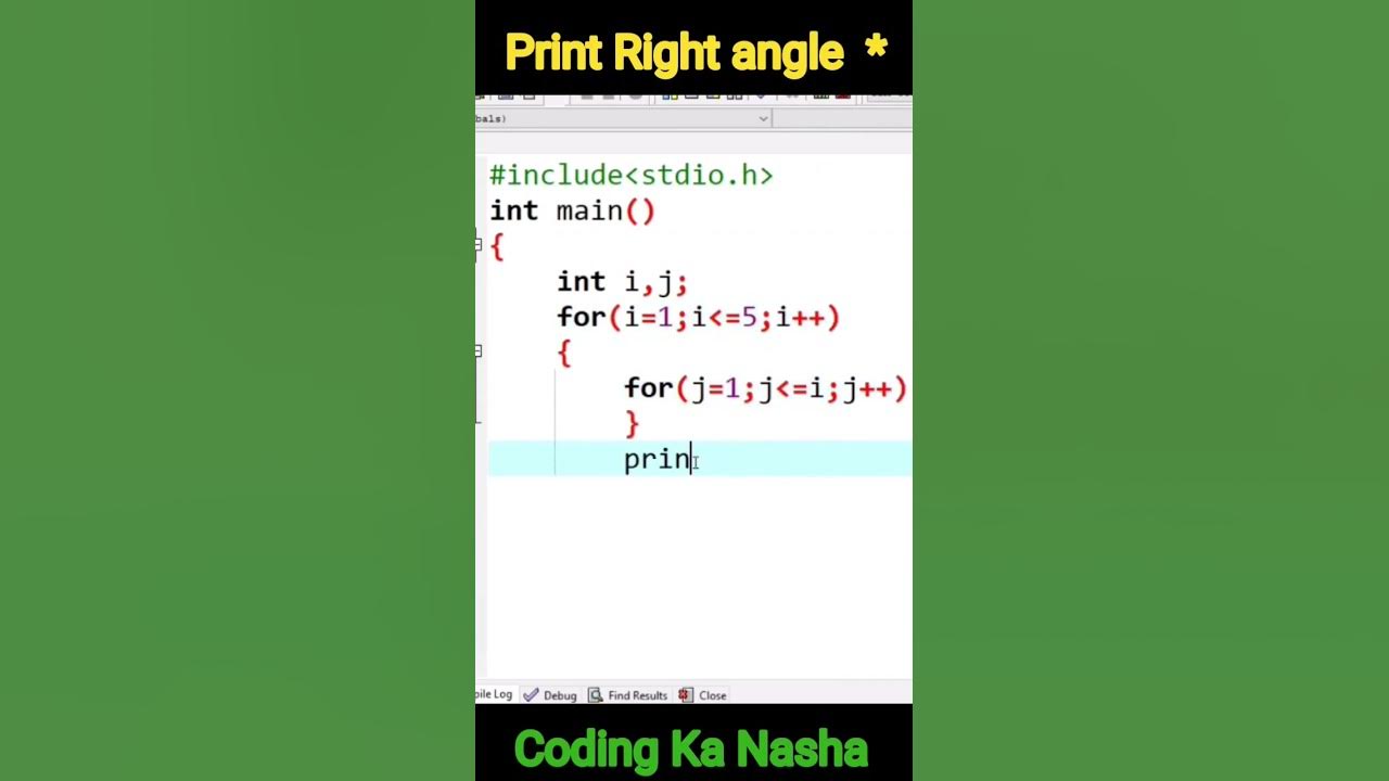 How To Print Star Pattern In C Language Shorts Coding Starpattern Clanguage Youtube