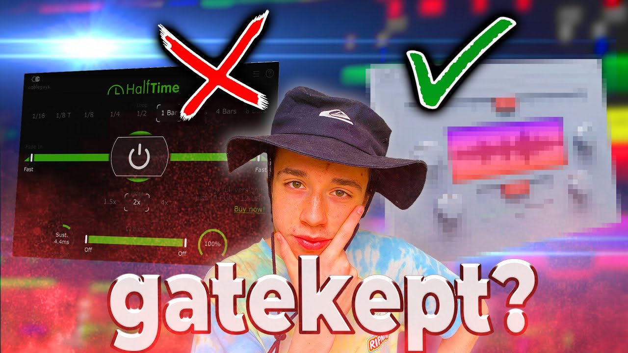 How to HALFTIME the right way for FREE without gross beat tutorial ...