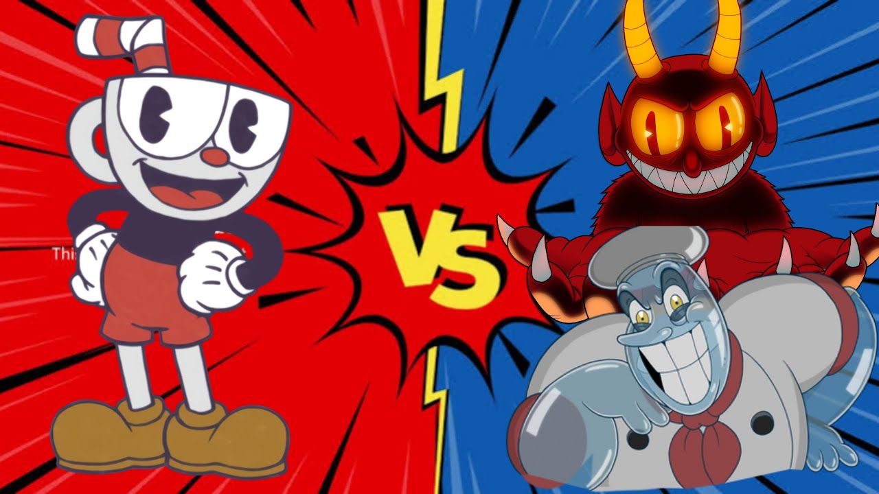 CUPHEAD VS THE DEVIL PHASE 2 & CHEF SALTBAKER - YouTube