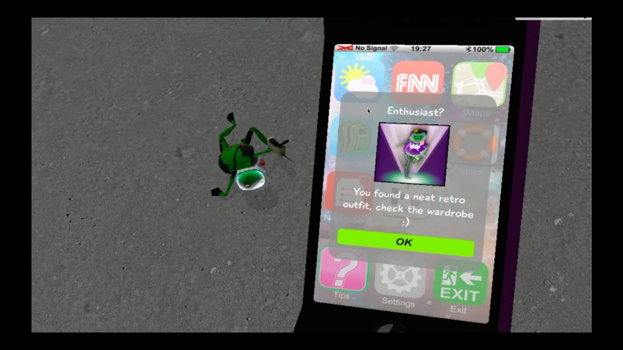 How to get the retro frog in Amazing Frog - YouTube