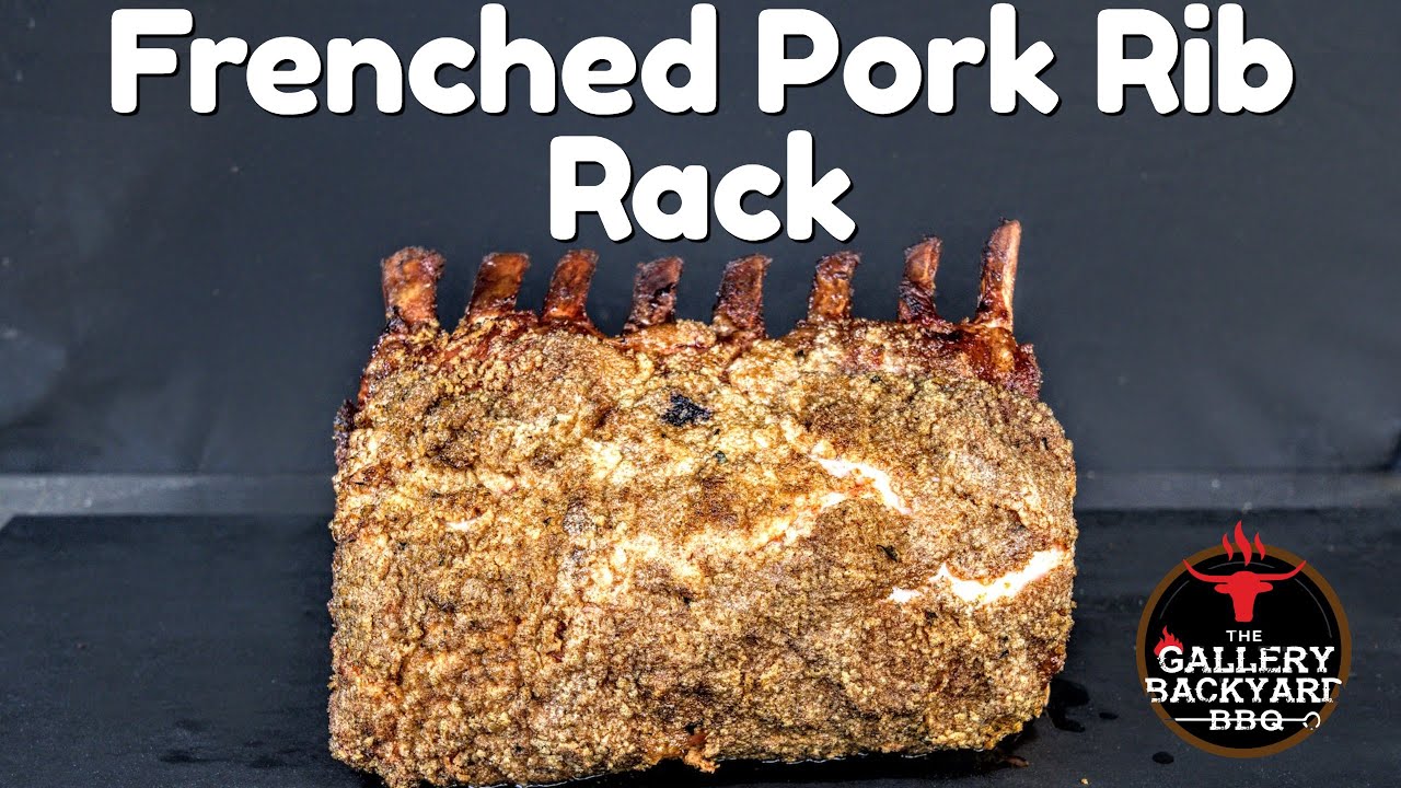 Frenched Pork Rib Rack Recipe | Smoked on the Lone Star Grillz Off=Set ...