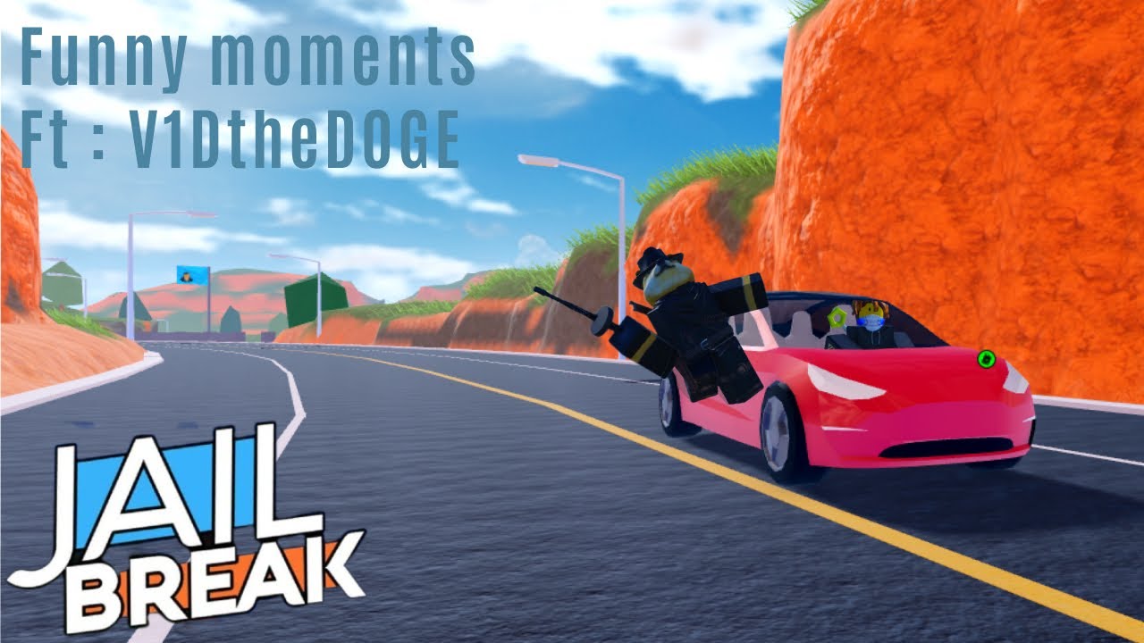 Funny moments (Jailbreak) ft @v1dthedoge - YouTube
