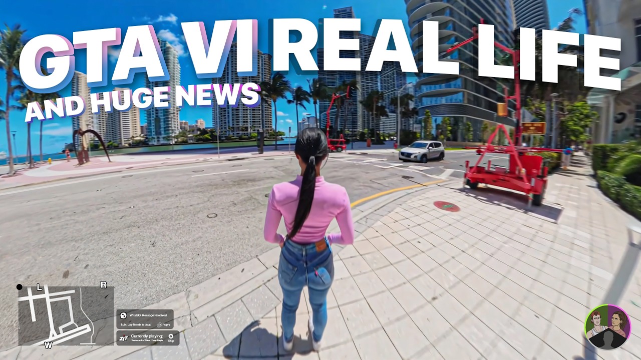 GTA 6 in REAL LIFE.. and HUGE NEWS (New Rival, Animation & Weather ...
