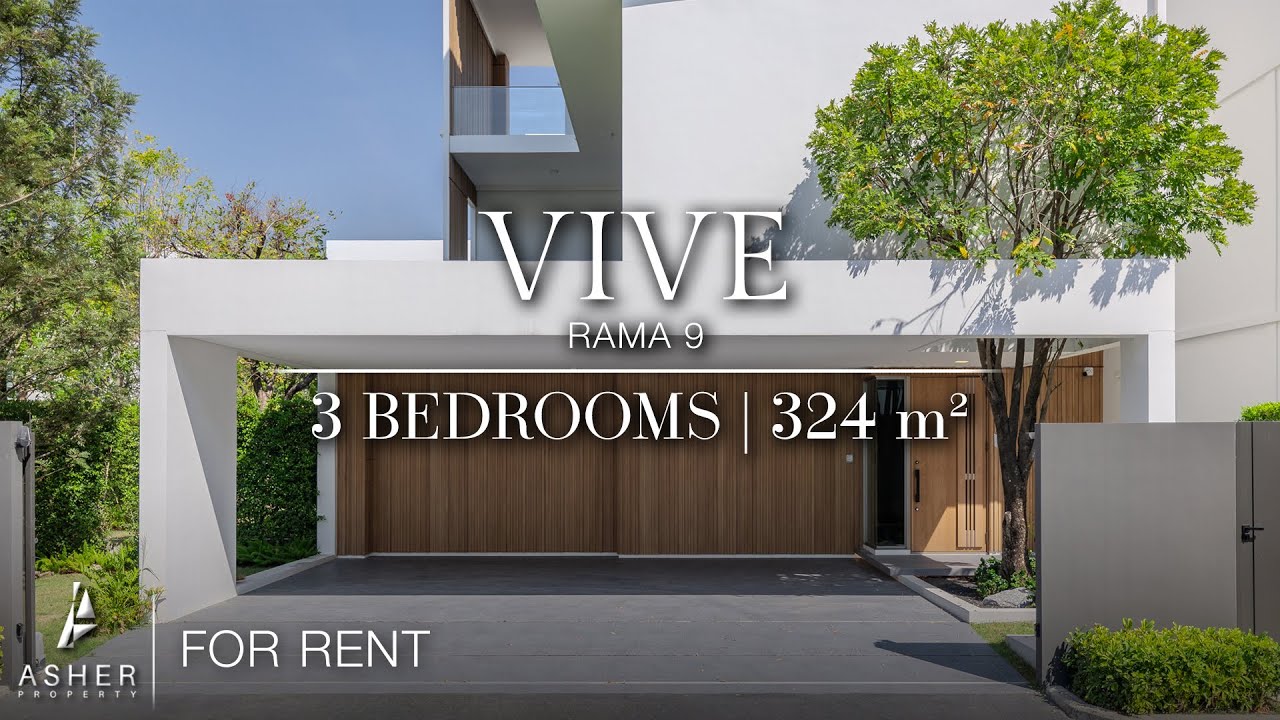 VIVE RAMA 9 | 3 Bedrooms | 324 sq.m. | Available for Rent - YouTube