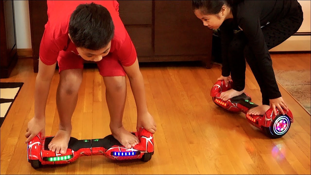 Try This! Hoverboard Fun Ride | Riding and Dancing on Self Balancing ...