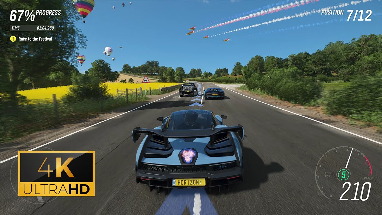 Forza Horizon 4 Intro and Demo Gameplay in 4K UHD 60 FPS - YouTube