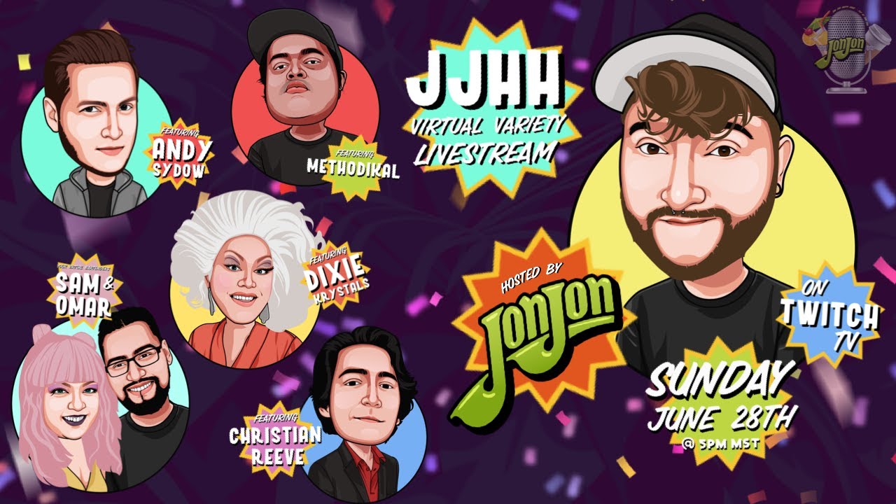 XLVI - #JJHH - Virtual Variety Livestream - YouTube