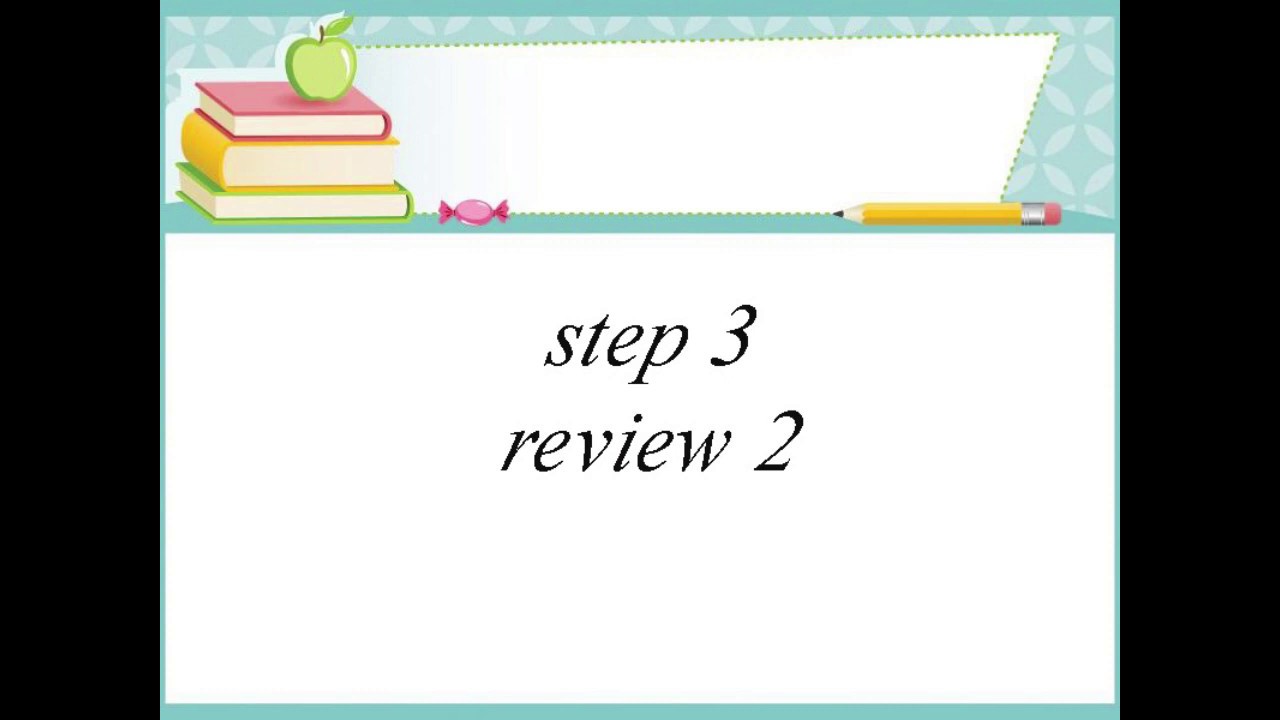 step3 review 2 - YouTube