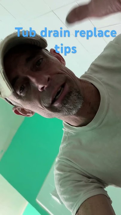 Bathtub drain tips # tub drain w no inside hack # - YouTube