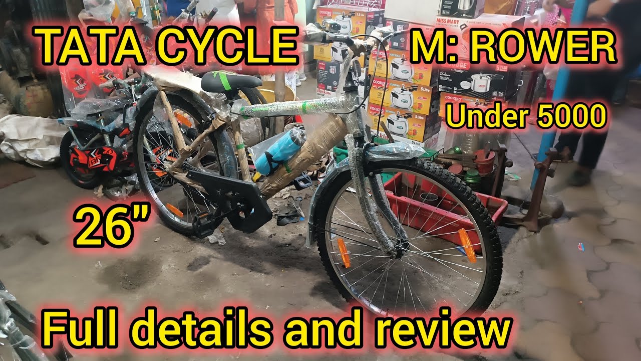 Tata cycle || Tata rower cycle || Tata rower cycle full review and ...