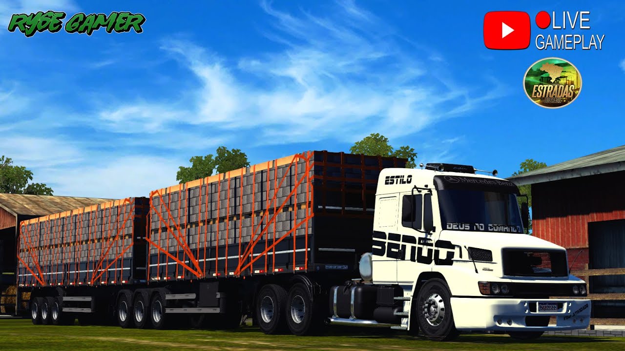 MAPA EBR ESTRADAS DO BRASIL LIVE ETS2 1.43 MB 1938 QUALIFICADO NO PUXE ...