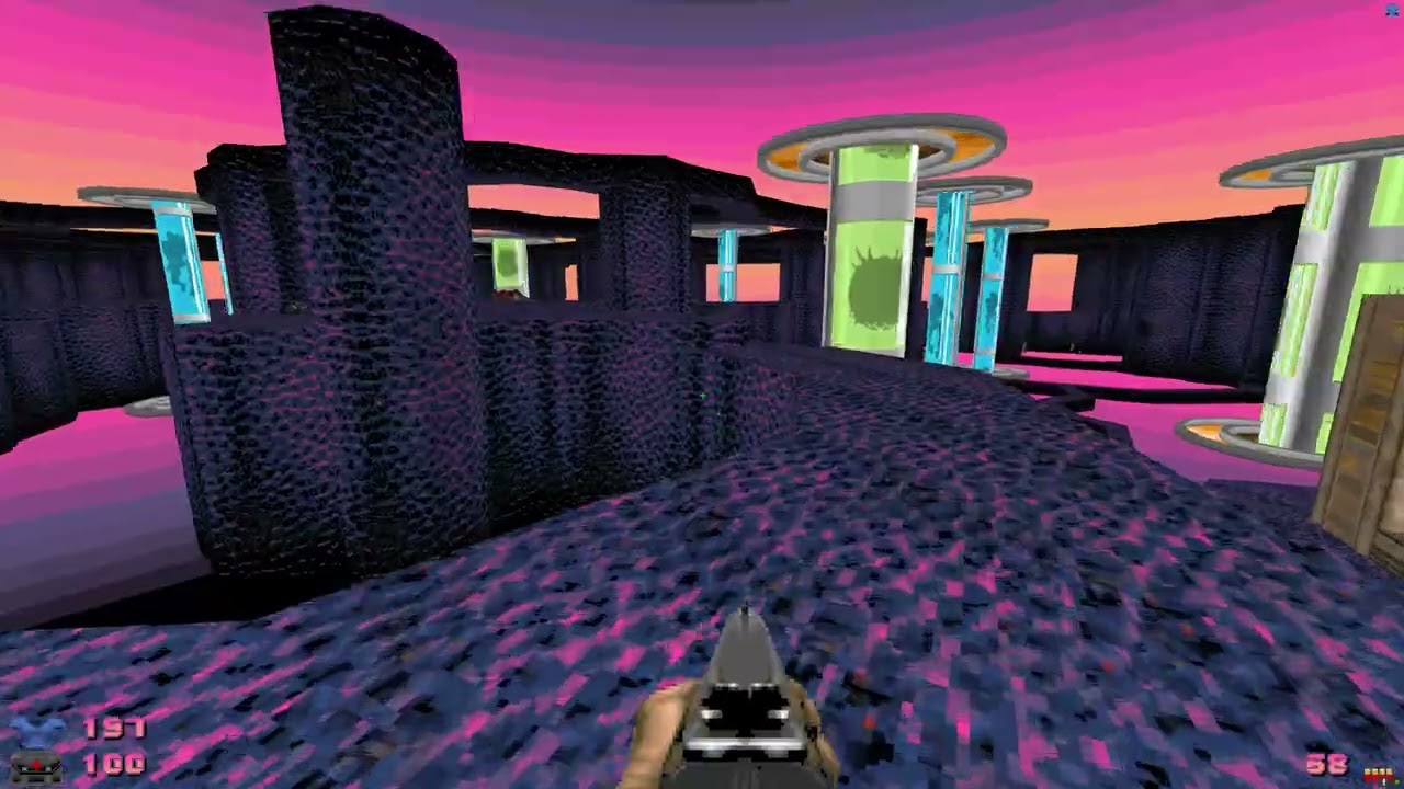 Let's play Doom 2 - Ancient Aliens (MAP 25) - Go IT