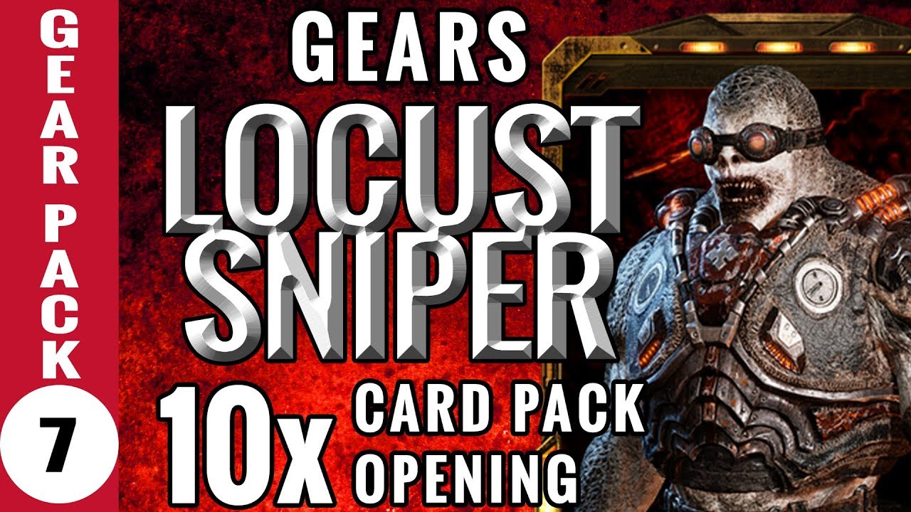 LOCUST SNIPER - Gears of War 4 - Locust Sniper Pack - abriendo ...