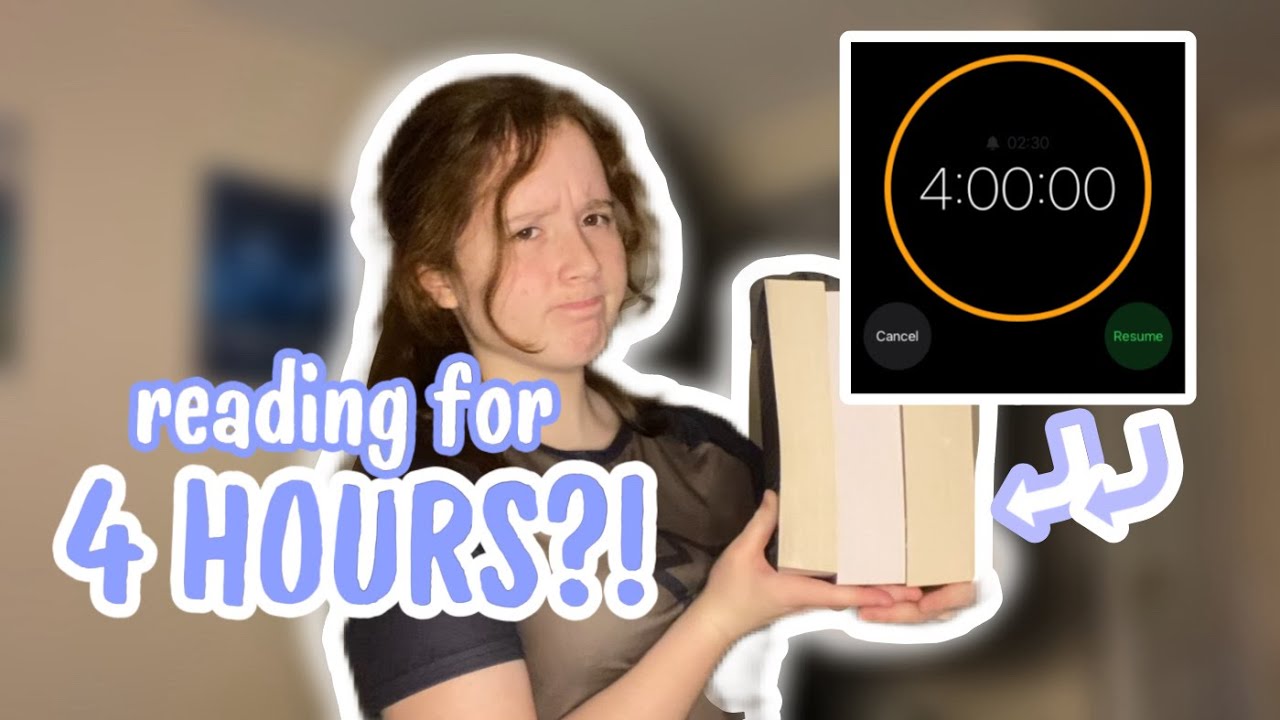 reading for 4 HOURS every day for a week! | SPOILER-FREE READING VLOG ...