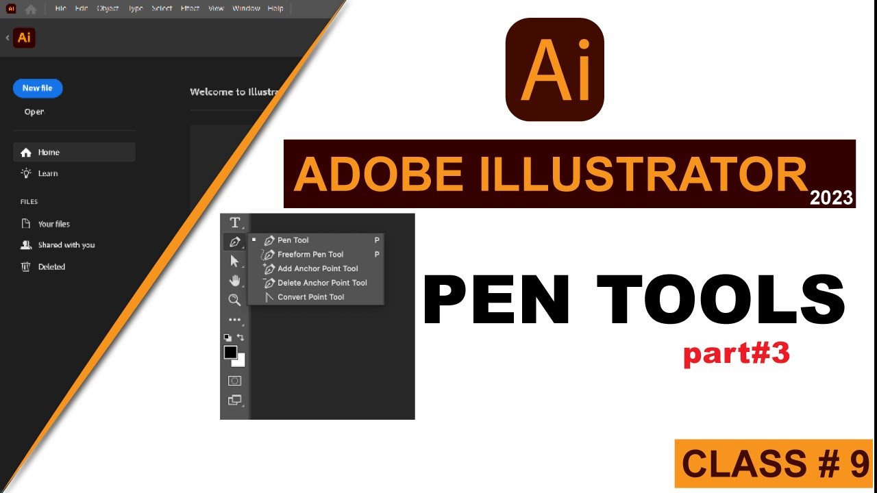Mastering Adobe Illustrator: Add, Delete, and Anchor Point Tools ...