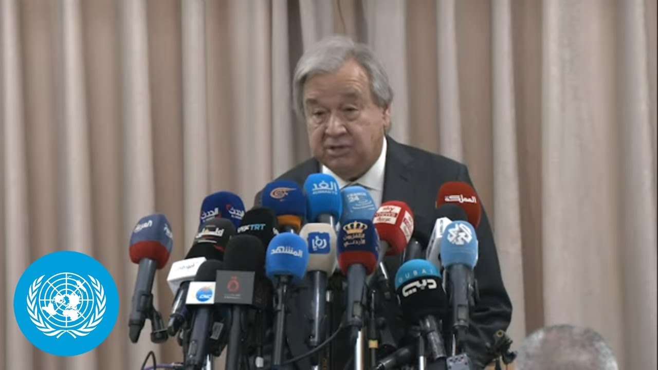 UN Chief Visits Jordan, Highlights UNRWA's Role in the Middle East ...