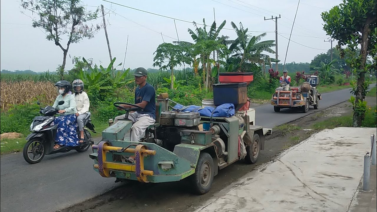 Mobil Selep Padi || Selep Padi keliling - YouTube