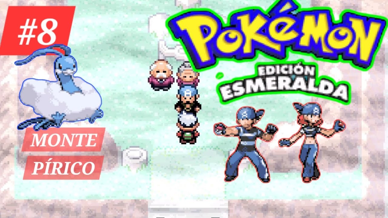 Como llegar al MONTE PÍRICO | Pokémon Esmeralda | EQUIPO AQUA | Altaria ...