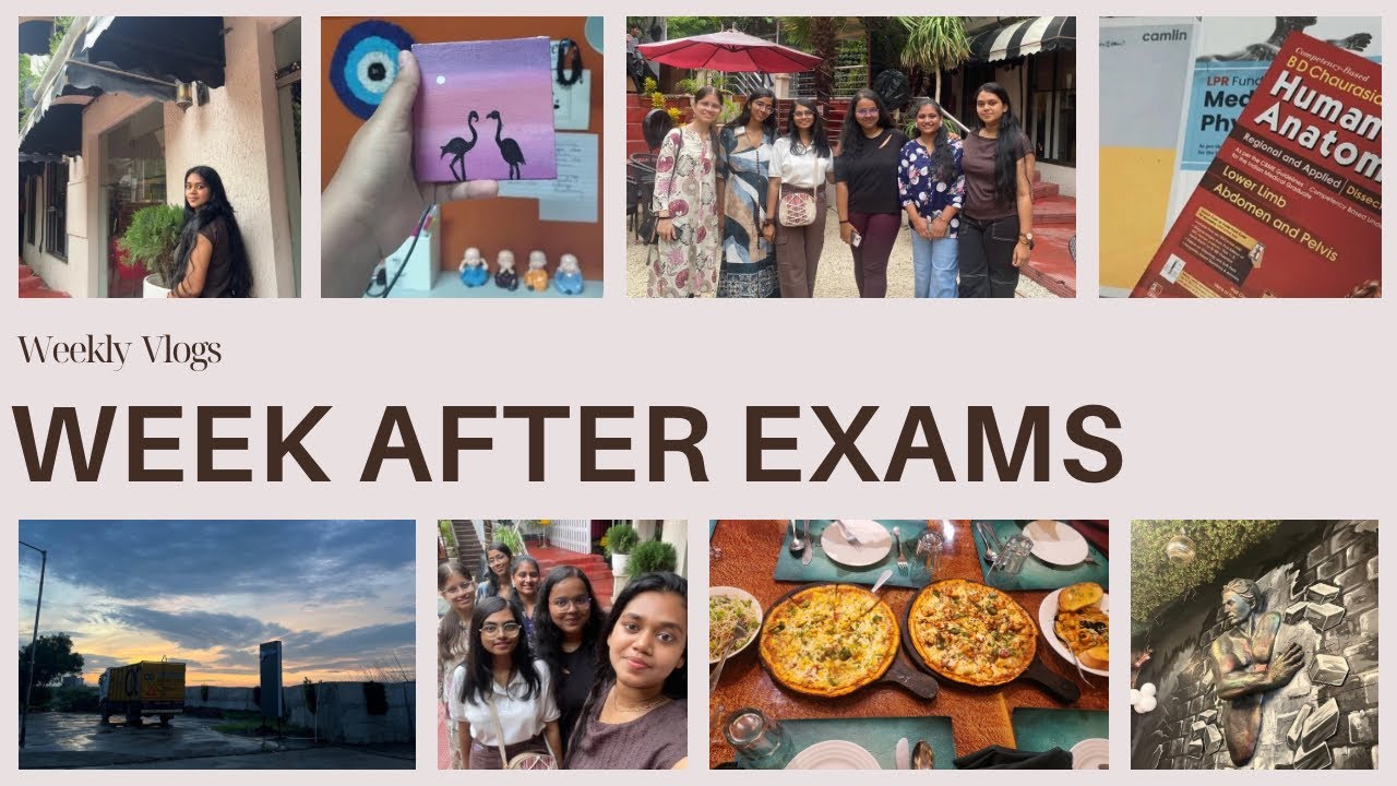 What happens on the weekend after exam?| medicobhagyashree | MBBS 1st ...