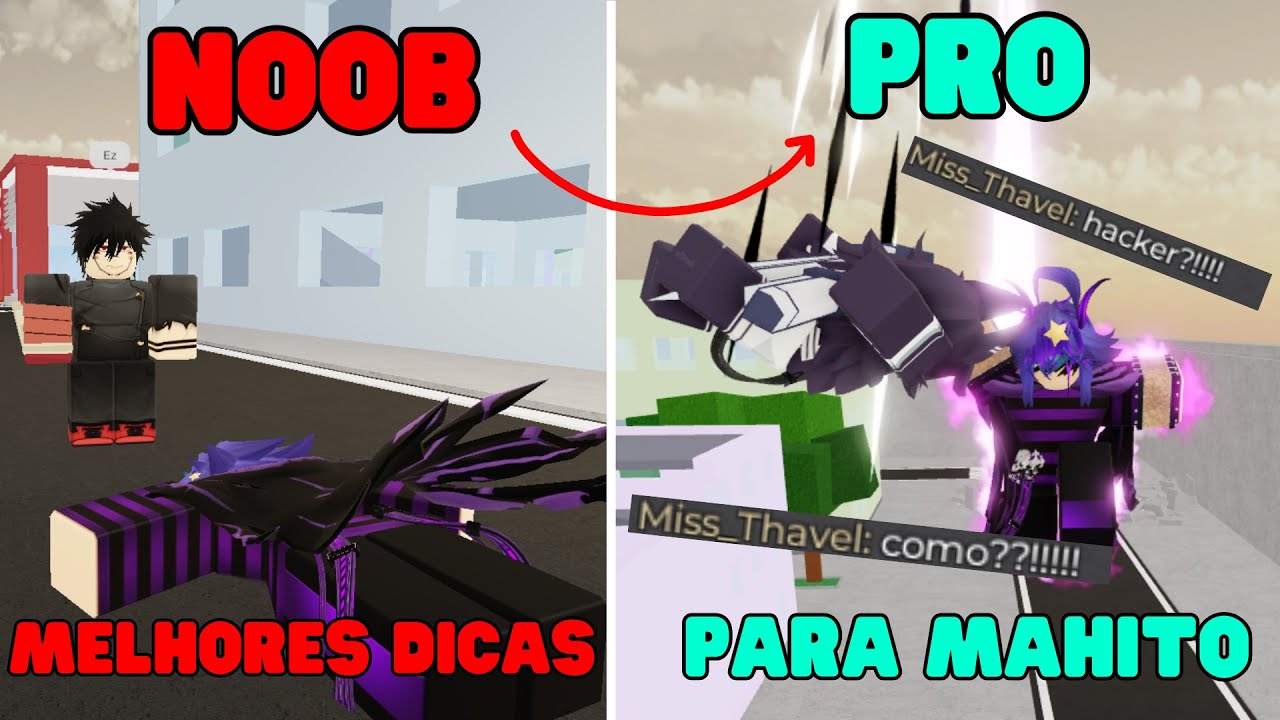 DICAS QUE VÃO TE DEIXAR INVENCÍVEL DE MAHITO NO JUJUTSU SHENANIGANS ...