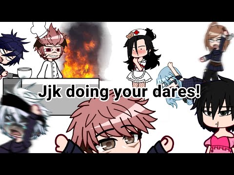 JJK DOING YOUR DARES!//WARNING FOR THE HEADPHONES USERS//Gacha club