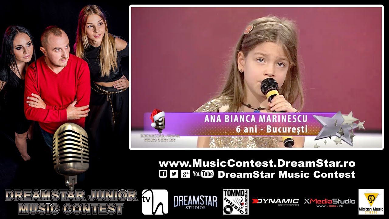 Ana Bianca Marinescu - Once Upon a December (live) | DreamStar Junior ...