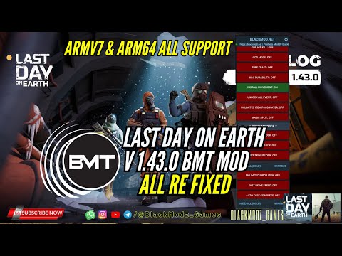 LAST DAY ON EARTH v 1.43.0 MOD BMT RE FIXED #ldoemodmenu