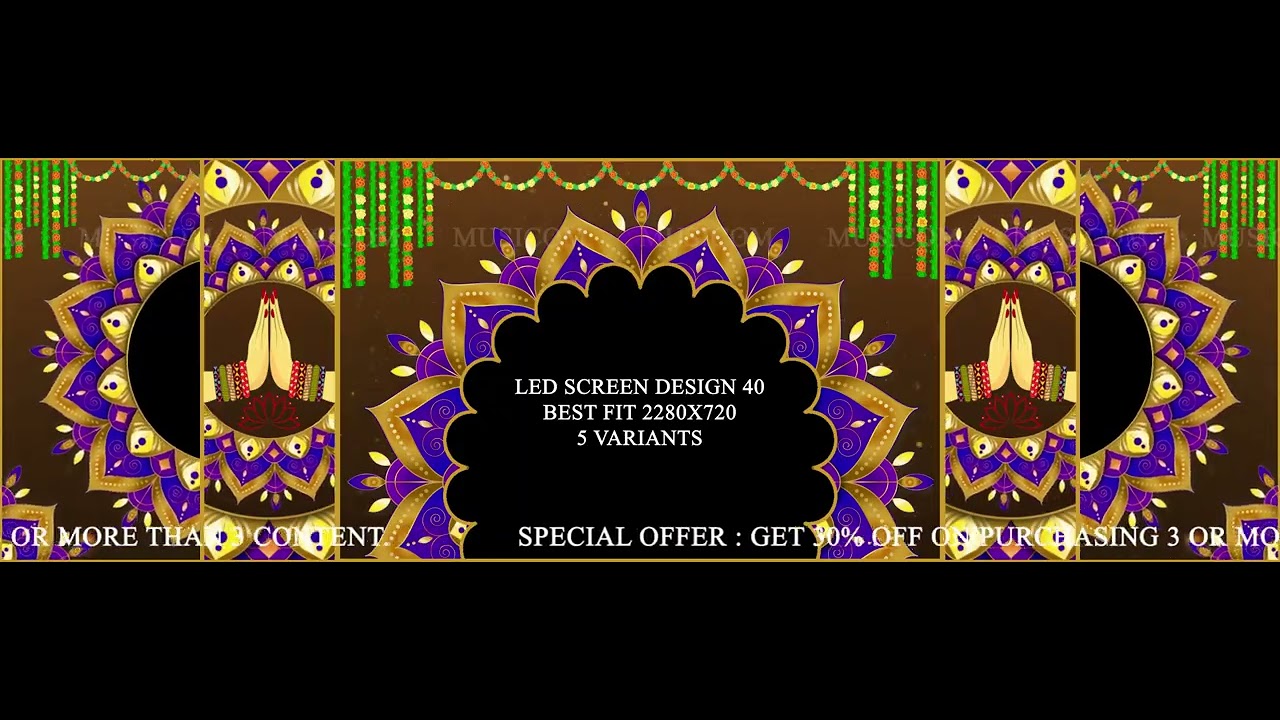 #146 Led Screen Design 40 | Mov | Resolume | Led MApping | By Musicom ...