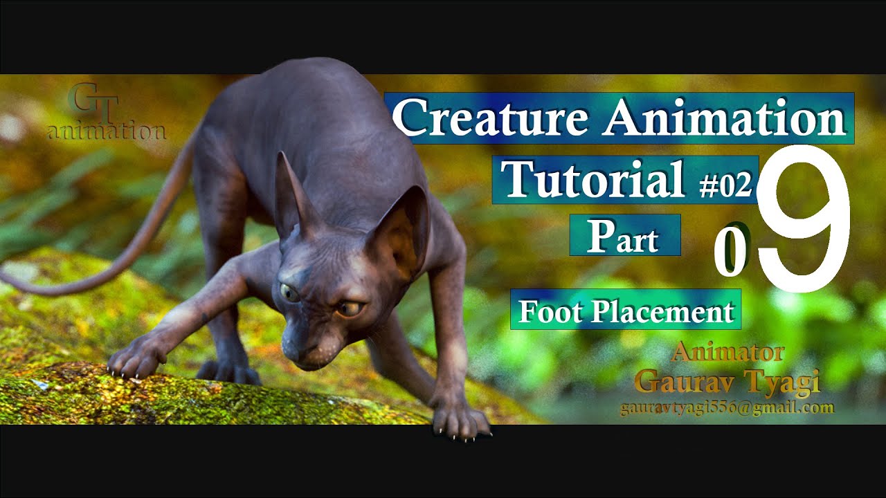 How to create Realistic Creature Animation in Maya : complete tutorial ...