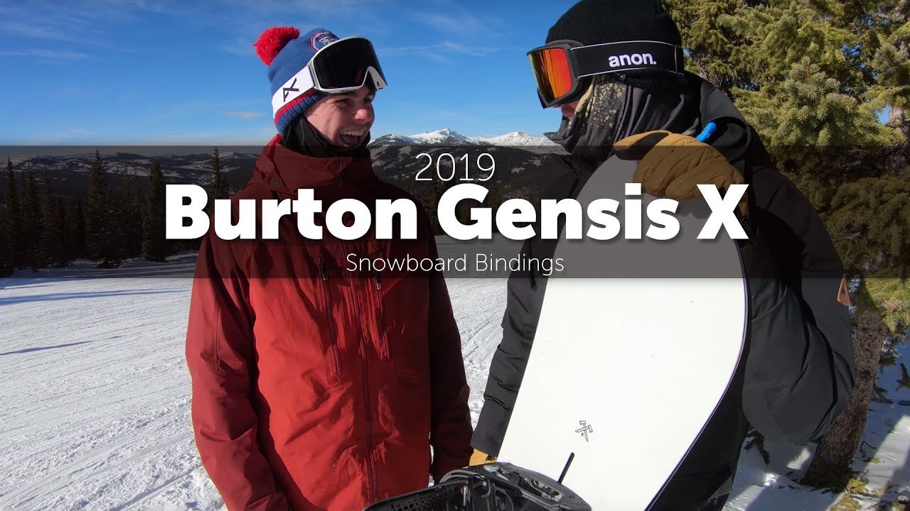 2019 Burton Genesis X Snowboard Binding - Preview - YouTube