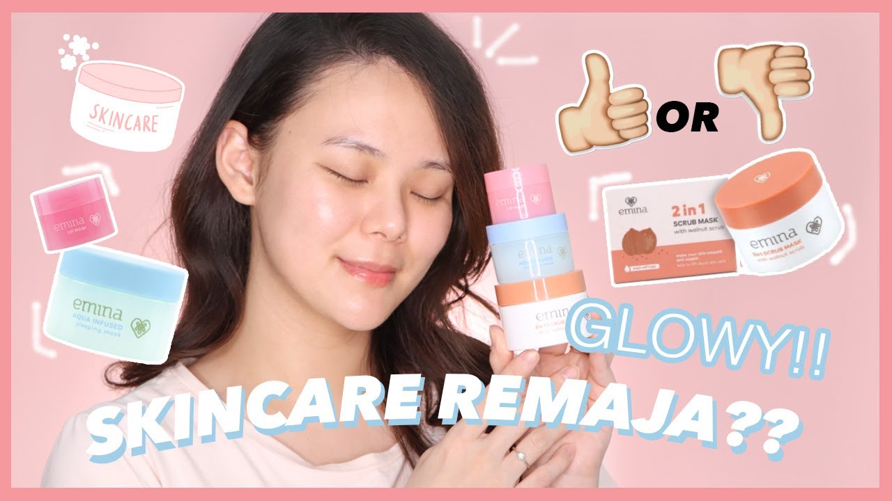 COBAIN SKINCARE EMINA COSMETICS | REVIEW 2IN1 SCRUB, SLEEPING MASK ...
