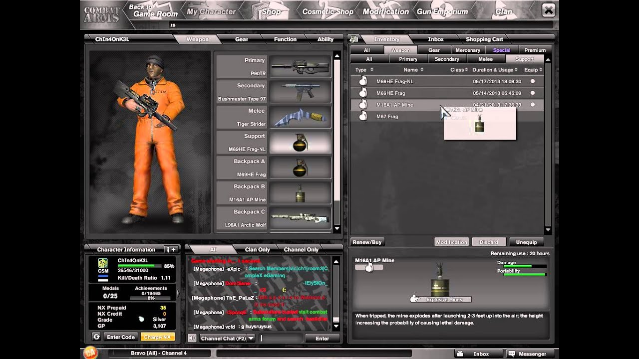 Combat Arms Account Vorstellung (csm) - YouTube