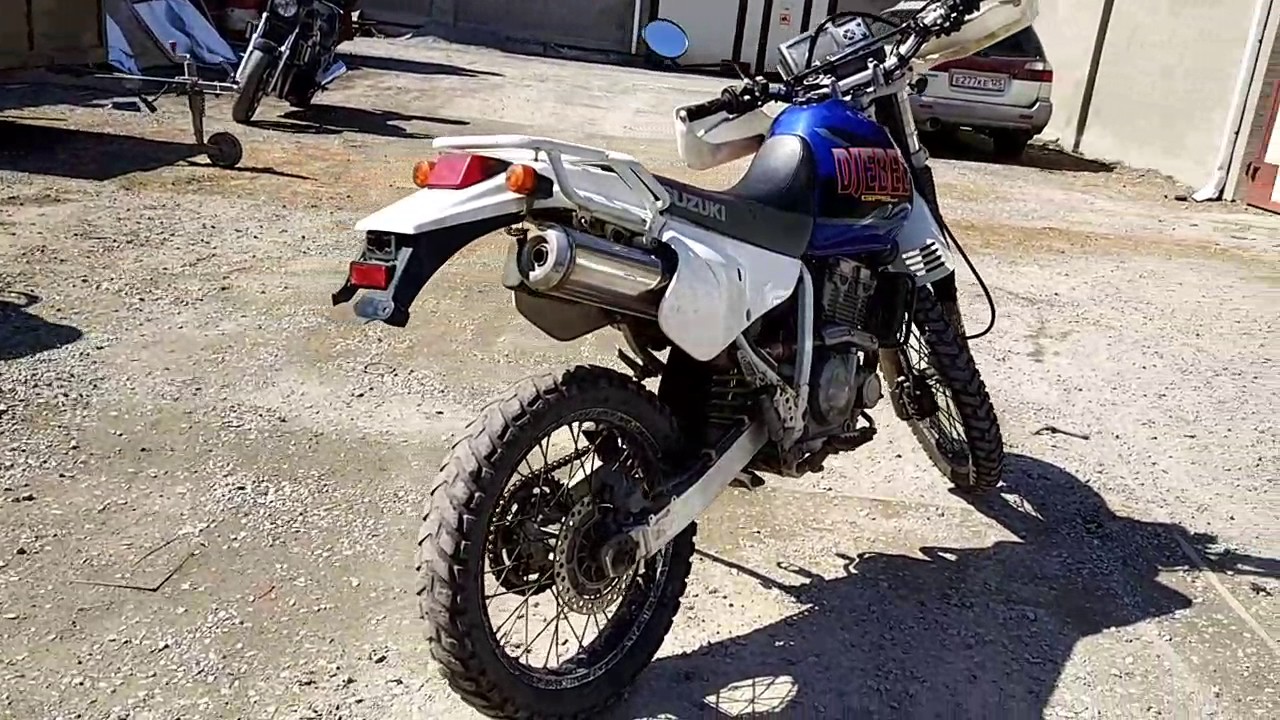 Suzuki Djebel250GPS for sale Test - YouTube