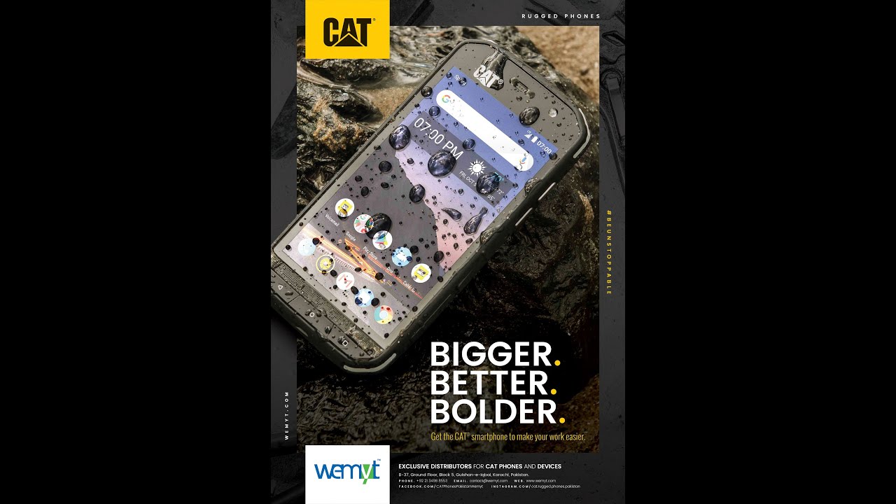 An overview of CAT rugged devices. - YouTube