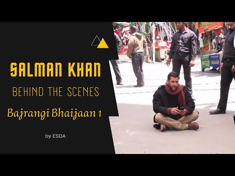 SALMAN KHAN - BAJRANGI BHAIJAAN - BEHIND THE SCENES 1 #bollywood #salmankhan #hindinews #movie