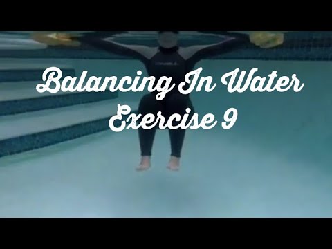 Swimming Lessons For Adults. Strength Exercise For Balancing In Water ...