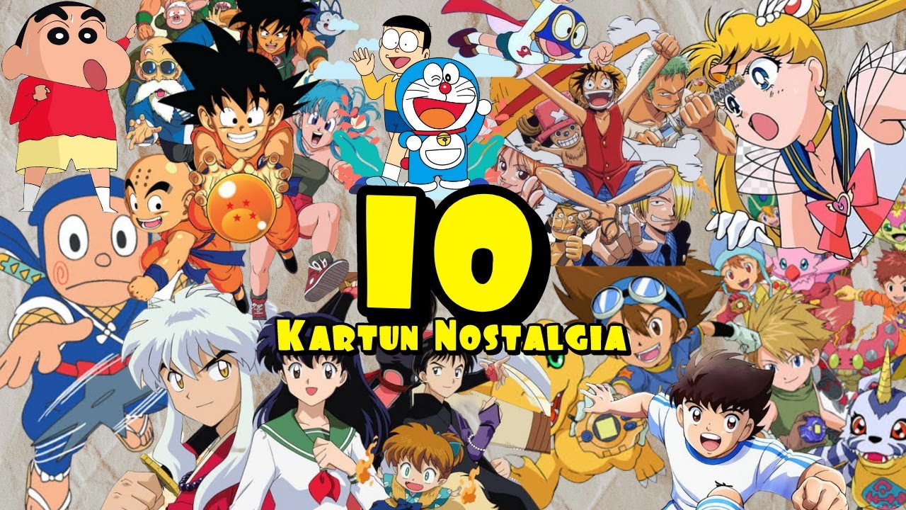 10 Kartun Nostalgia Anak 90an - YouTube