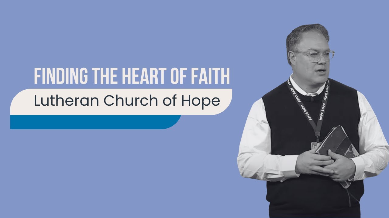 Finding the Heart of Faith | Scott Rains | 10.27.24 - YouTube