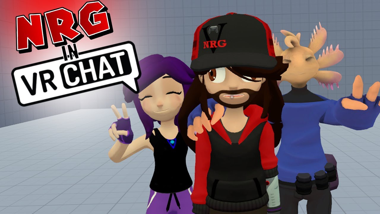 NRG IS NOW IN VR CHAT!!! - YouTube