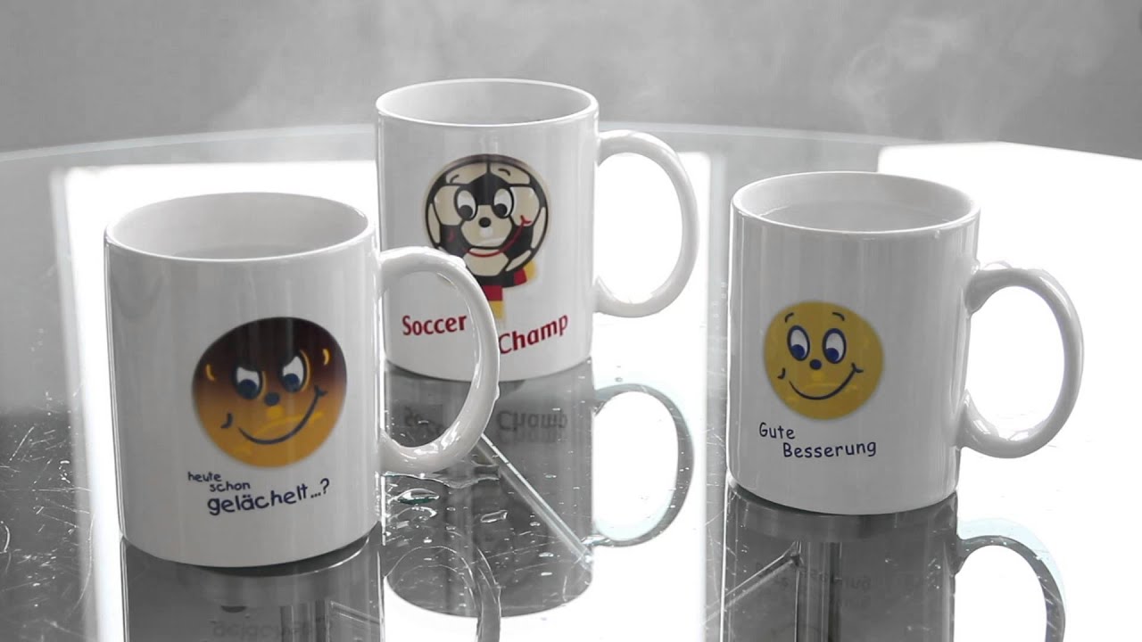 Magic Mug - Tasse mit Effekt! - YouTube