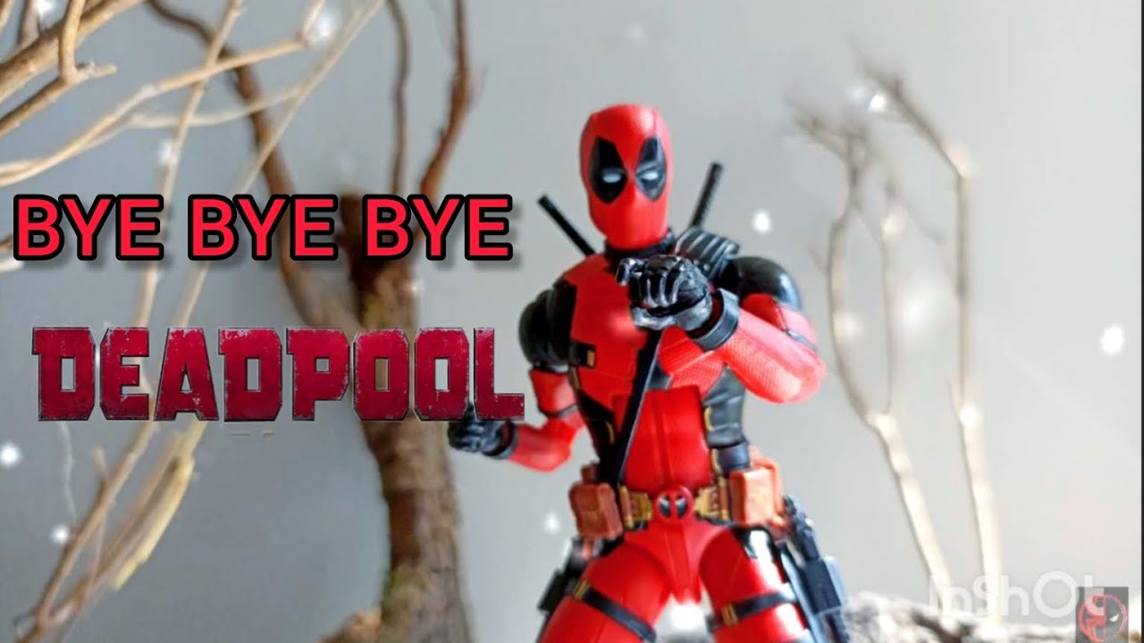 bye bye bye deadpool #deadpool #stopmotion - YouTube