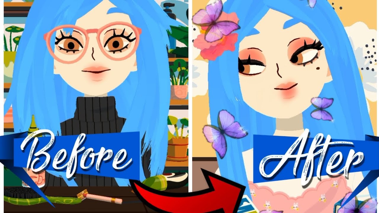 Toca boca hair salon 4 - hair salon simulator. - YouTube