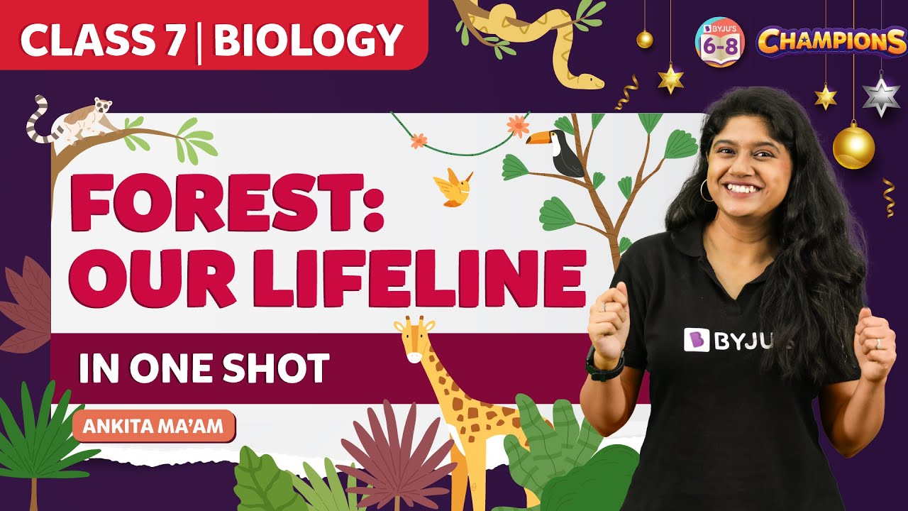 Forest Our Lifeline Class 7 Science (Biology) Chapter 17 in One Shot ...