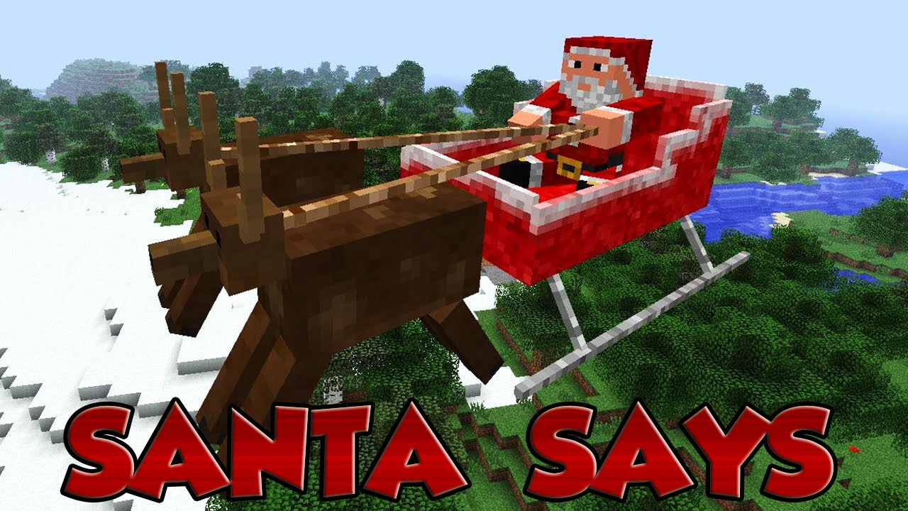 MINECRAFT MINI-IGRE #174 | SANTA SAYS - YouTube