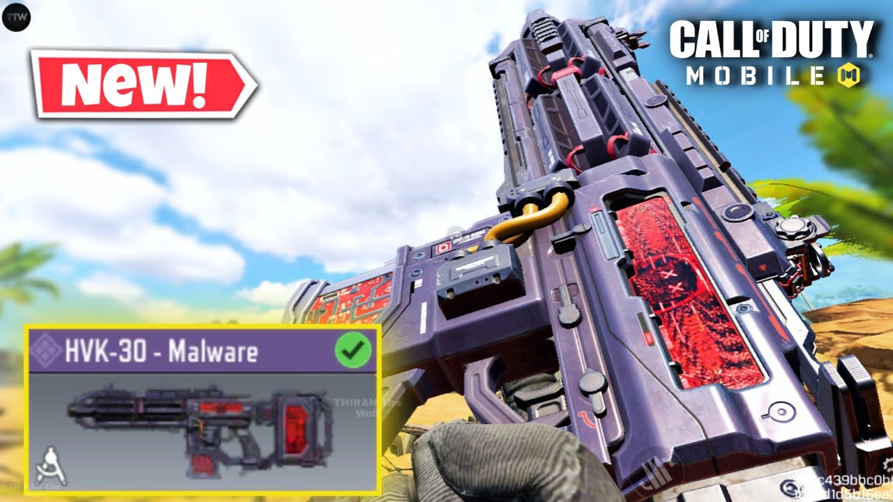 *NEW* HVK 30 Malware Gameplay in Cod Mobile Season 2 2025 BP | Ranked ...