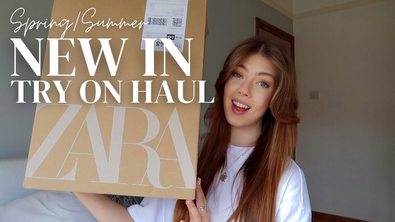 MASSIVE ZARA TRY ON HAUL | NEW IN SPRING/SUMMER 2023 - YouTube
